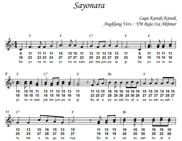 Sayonara – RIA Music Store